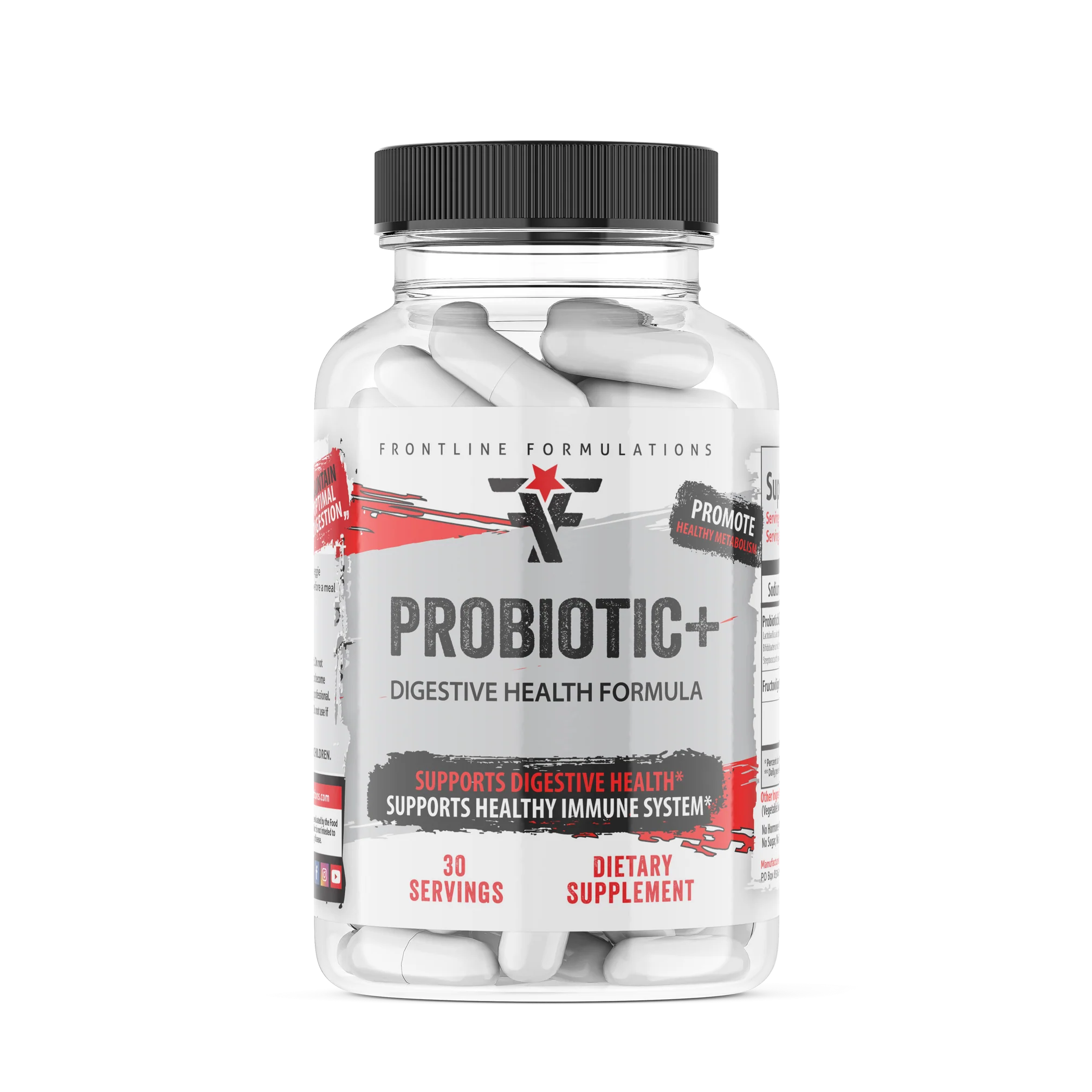 Frontline Formulations | Probiotic+ – The Arsenal Nutrition ...